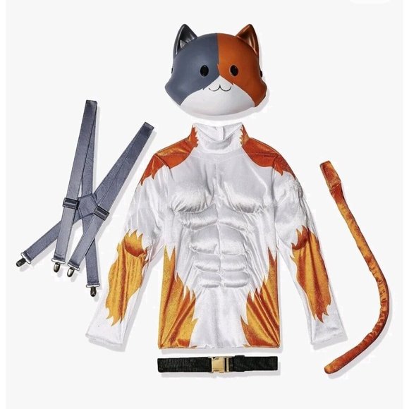 Costumes | New Fortnite Meowscles Kids Costume Inspirit Designs Size L ...